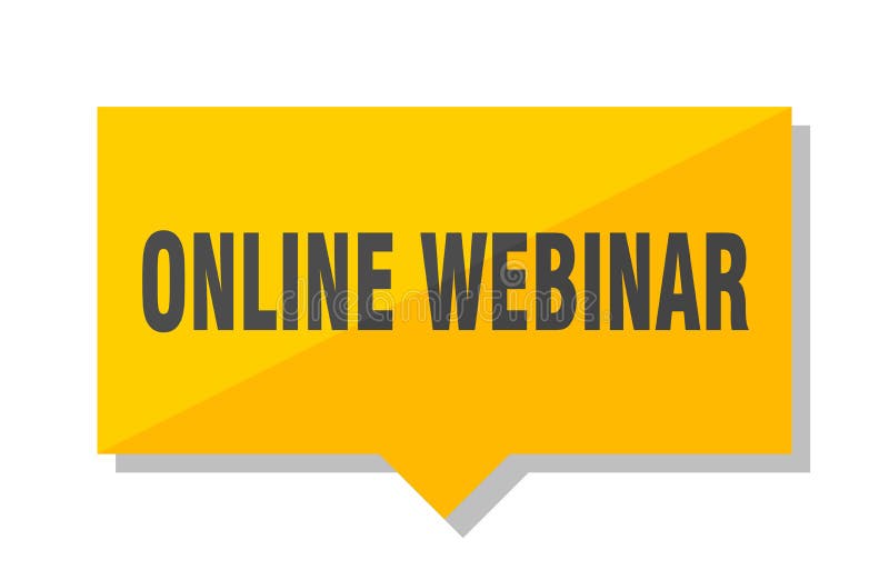 Online webinar price tag stock vector. Illustration of flat - 118554435