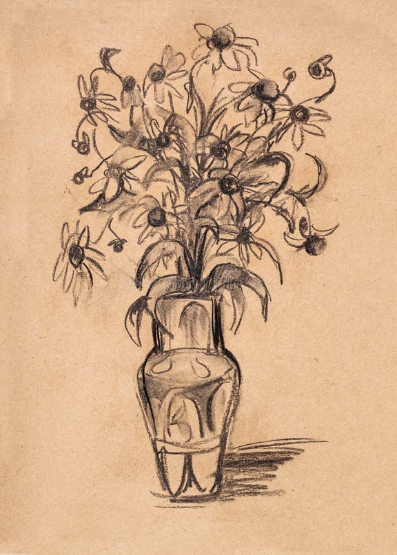 Onmiddellijke schets, bos stock illustratie. Illustration of getrokken ...