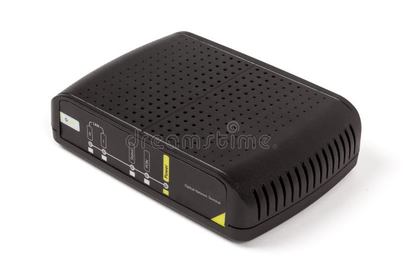ONT - Optical Network Terminal Stock Image - Image of accessibility ...