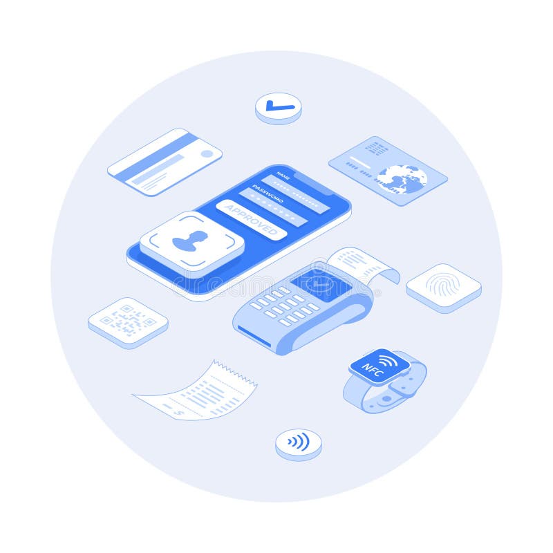 ?ontactless Payment Technology, NFC. Wireless Mobile Payment. POS ...