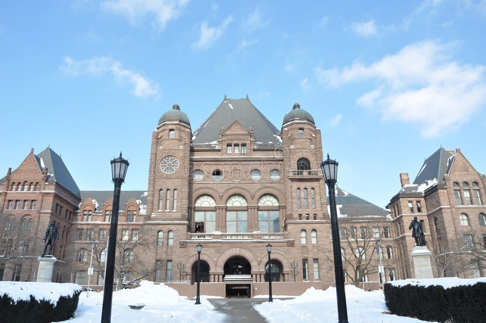 Ontario Legislative Assembly Building Stock Photo - Image of designs ...