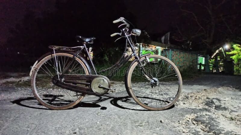 Onthel stock image. Image of tarmac, onthel, vehicle - 201888401