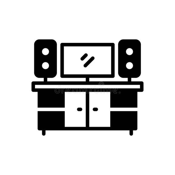 Black Solid Icon for Onto, Stay and Rack Stock Vector - Illustration of ...