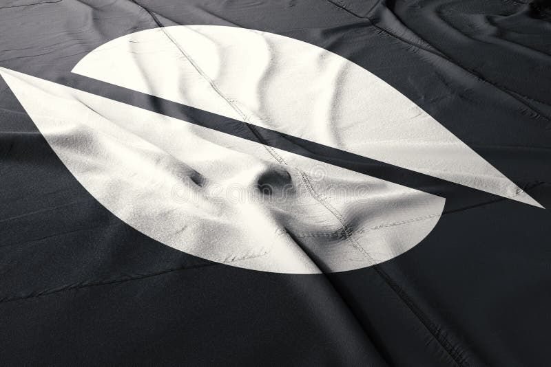 Ontology ONT Cryptocurrency Icon on Flag Stock Image - Image of ...