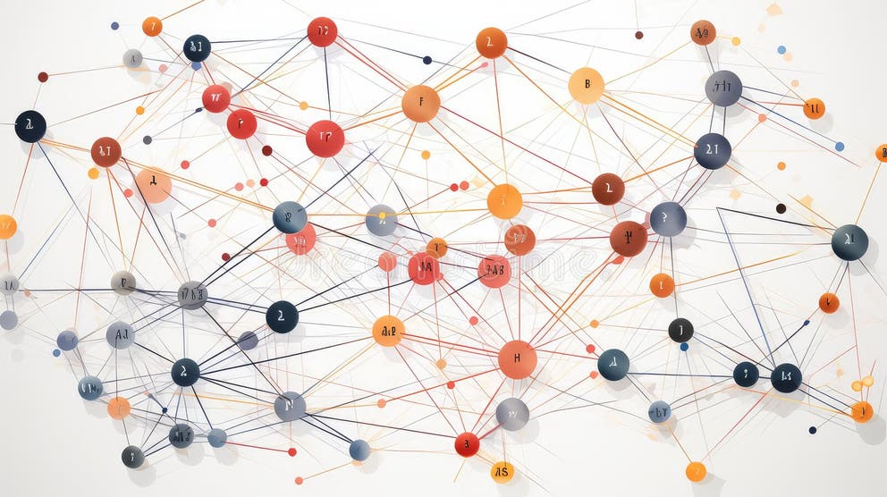 Ontology structured data stock illustration. Illustration of taxonomy ...