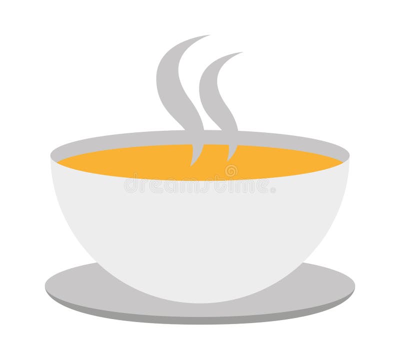 Geïsoleerd Soepbeker Icoon Ontwerp Stock Illustratie - Illustration of ...