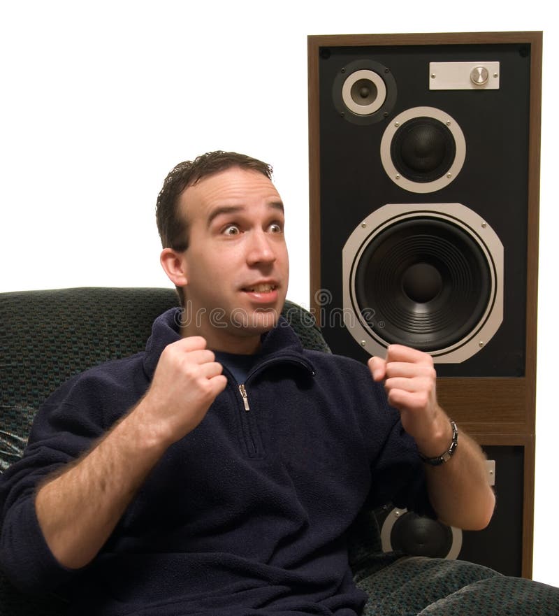 Luide Muziek stock afbeelding. Image of watt, stereo - 13868391