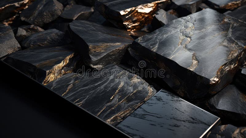 Onyx dark stone texture stock illustration. Illustration of choice ...