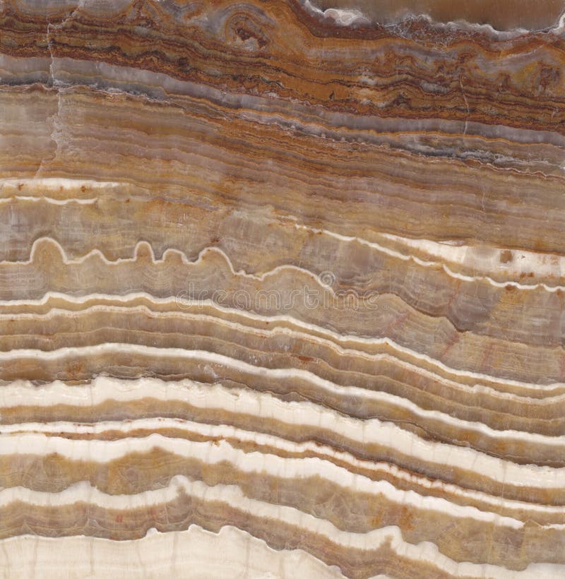 Natural Brown Onyx Marble Background Stone Texture Stock