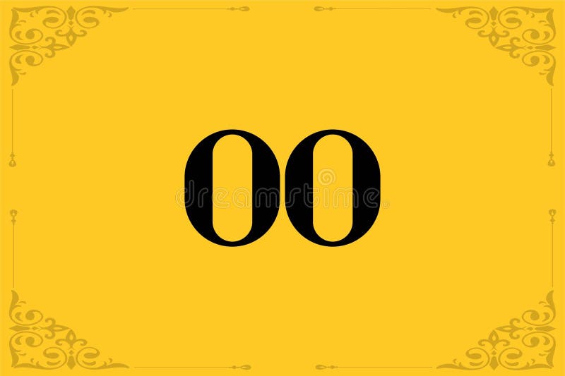 OO abstract luxury logo stock vector. Illustration of element - 362197115