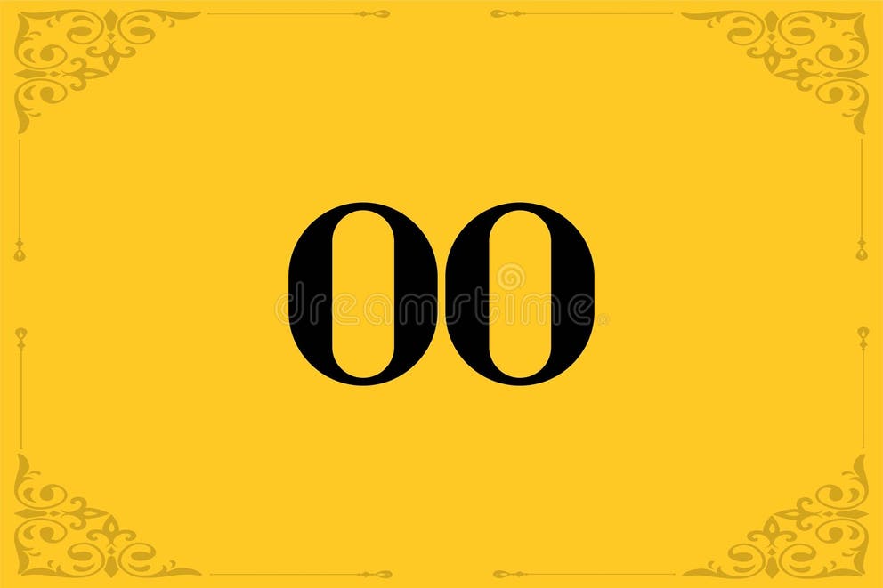 OO abstract luxury logo stock vector. Illustration of element - 362197115