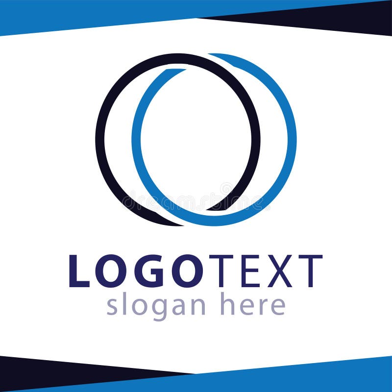 OO Letter Line Logo Element Stock Vector - Illustration of combination ...