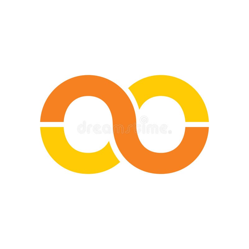 Oo Logo , Infinity Logo Vector Stock Illustration - Illustration of ...