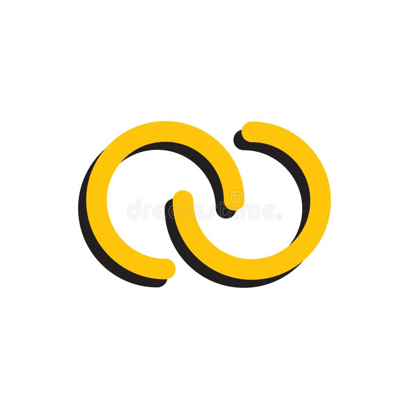 OO Logo Template Icon stock vector. Illustration of black - 365131992