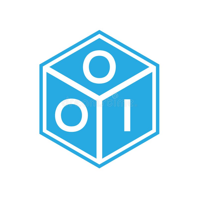 OOI Letter Logo Design on Black Background. OOI Creative Initials ...