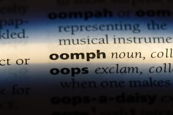 Oomph stock photo. Image of english, oomph, writing - 126546888