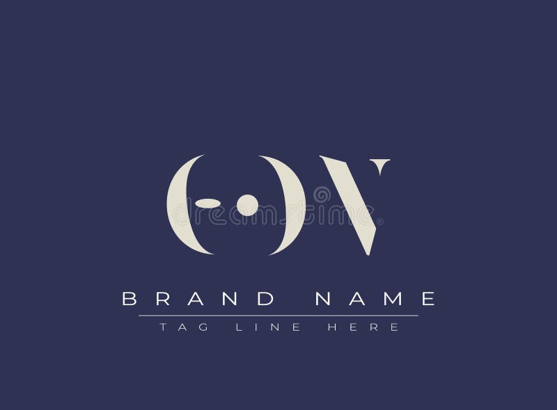 OON Abstract Letter Logo Design Stock Vector - Illustration of icon ...