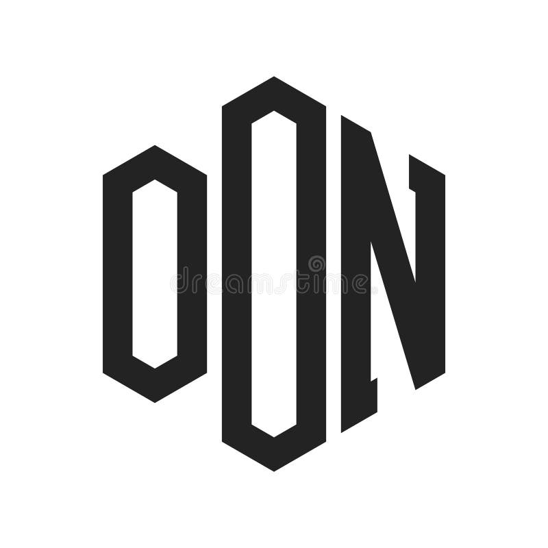 OON Logo Design. Initial Letter OON Monogram Logo Using Hexagon Shape ...
