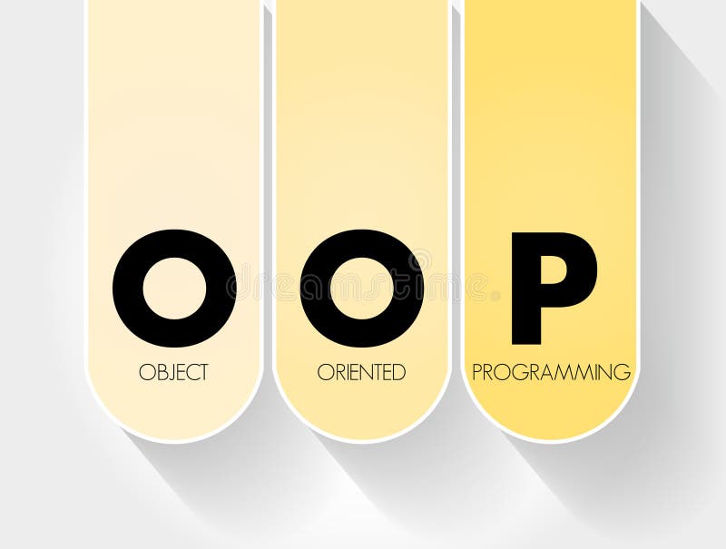 Oop Object Oriented Programming Acronym Stock Illustration Illustration Of Dialog Layout