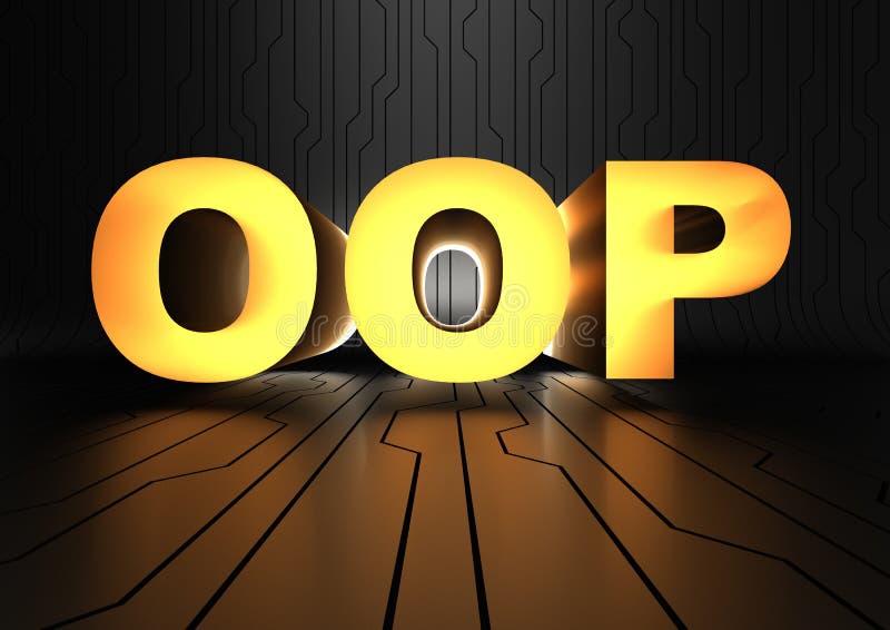 Oop Object Oriented Programming Stock Illustration Illustration Of Objects Computer 66959971 8724