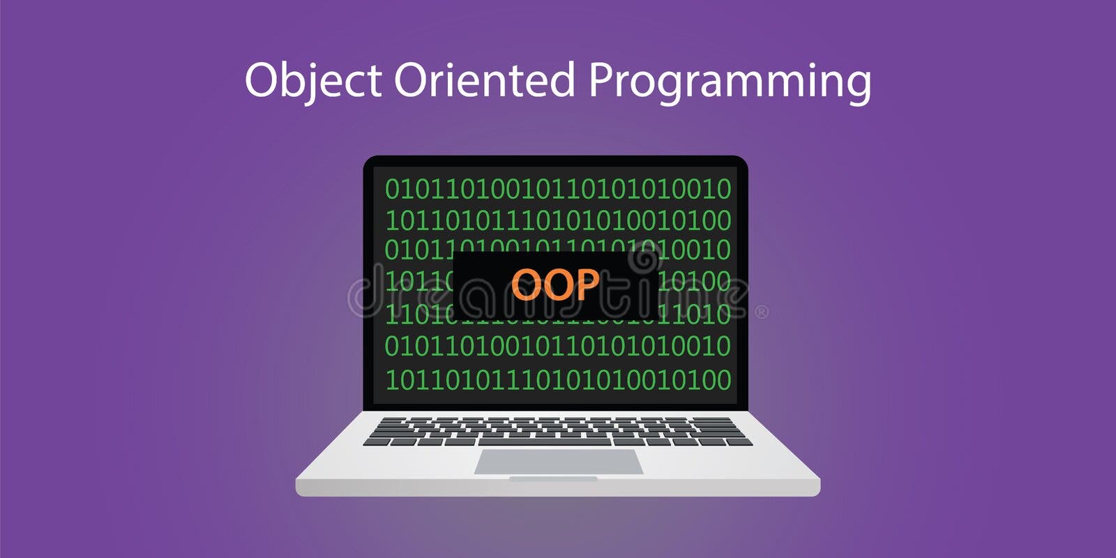 Object-oriented Programming Isolated Icon. Simple Element Illustration from Technology Concept ...