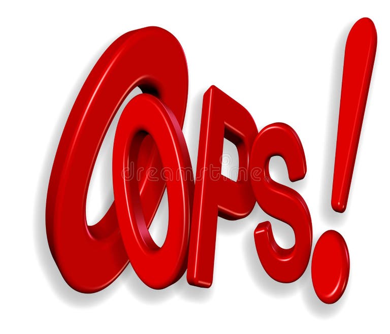 Oops Sorry Stock Illustrations – 4,120 Oops Sorry Stock Illustrations ...