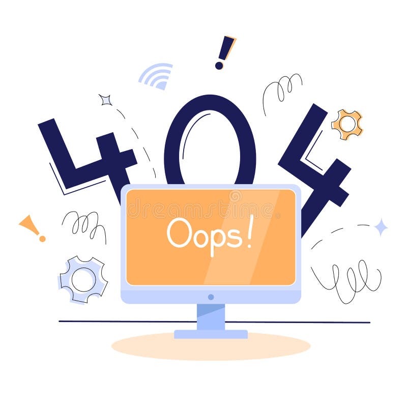 Oops Error Stock Illustrations – 5,081 Oops Error Stock Illustrations ...