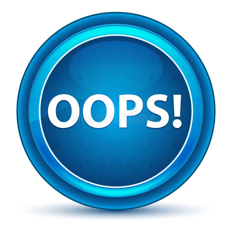 Interjection, OOPS tag stock illustration. Illustration of whoops ...