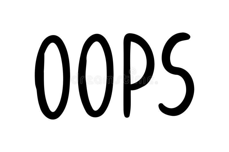 Oops Comic Words Stock Illustrations – 209 Oops Comic Words Stock ...