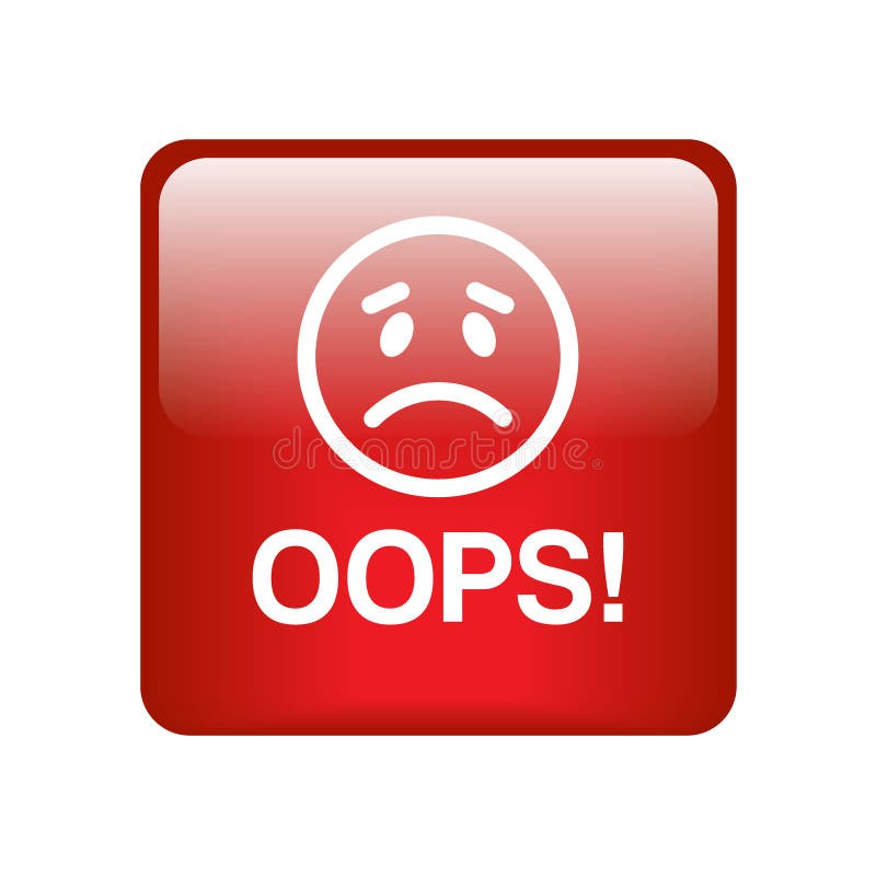 Emoticon Oops Stock Illustrations – 484 Emoticon Oops Stock ...