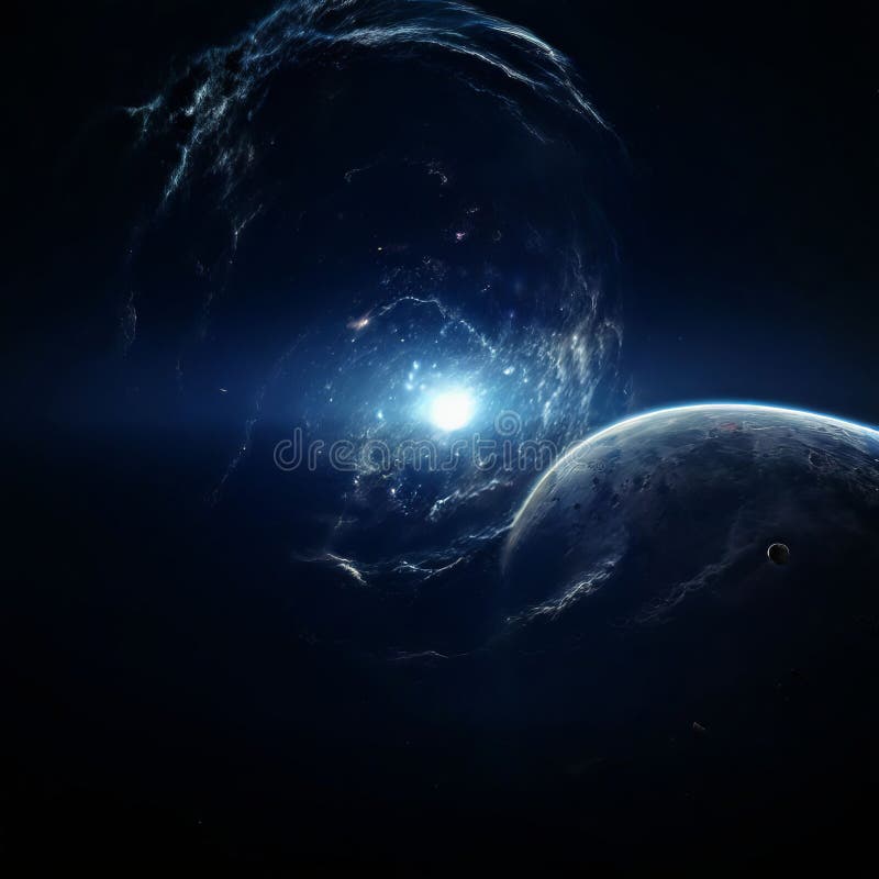 Oort Cloud Space Space at the Outer Edges of Our Solar System Stock ...