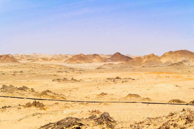 Oostelijke Woestijn, De Sahara in De Soedan Stock Foto - Image of ...