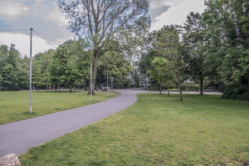 The Oosterpark at Amsterdam the Netherlands Editorial Stock Photo ...