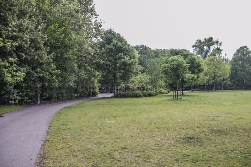 The Oosterpark at Amsterdam the Netherlands Stock Image - Image of ...