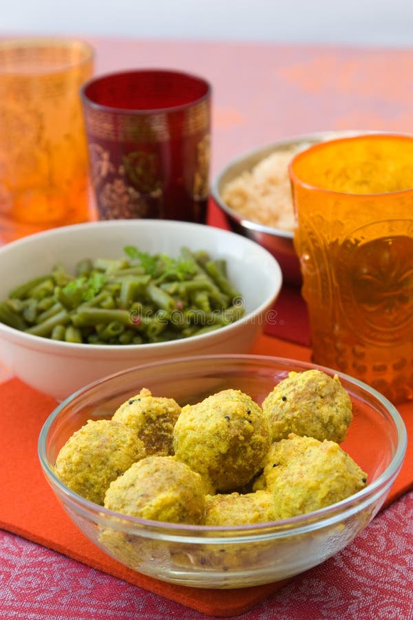 Oosters Buffet stock foto. Image of indisch, voeding - 16726238