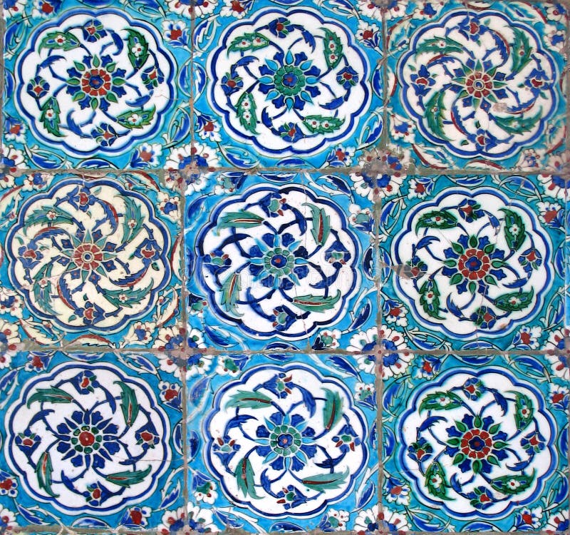 Oosterse tegels stock afbeelding. Image of glans, islam - 1798239