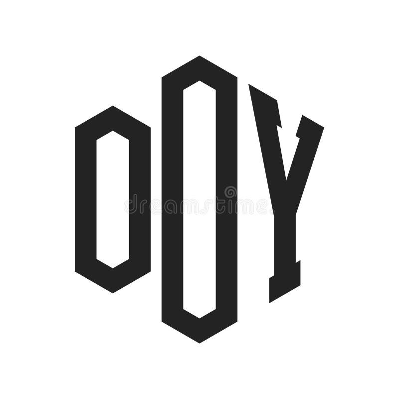 OOY Logo Design. Initial Letter OOY Monogram Logo Using Hexagon Shape ...