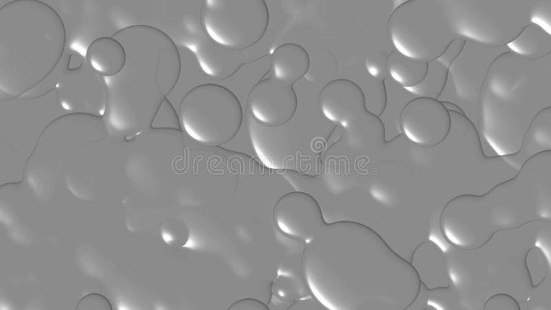 Oozing Liquid Metal Blobs Loop Background Vertical Video Stock Video ...
