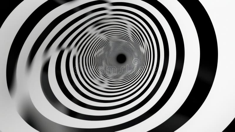 Op-art Concentric Circles Create a Stunning Illusion of Depth and ...