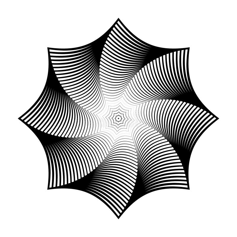 Octagon Shape. Abstract Geometric Design Element Stock Vector ...