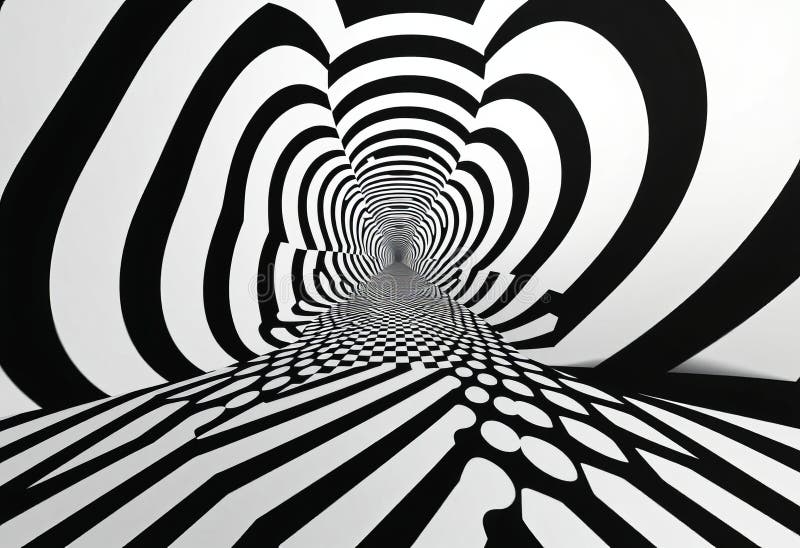 Op Art Illusion Geometric Patterns that Create Optical Illusions Stock ... Op Art Illusion Geometric Patterns that Create Optical Illusions Stock ...