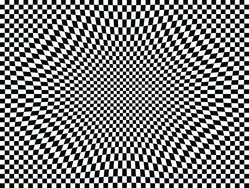 Op Art Moving Squares Two stock illustration. Illustration of wallpaper ...