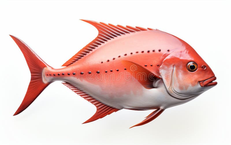 Opah Fish Isolated on Transparent Background. Stock Illustration ...