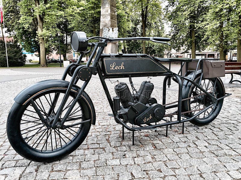 The First Polish Motorcycle Editorial Stock Photo - Image of ...
