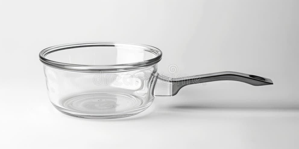 Opaque Clear Glass Rectangular Baking Dish Stock Image - Image of glass ...
