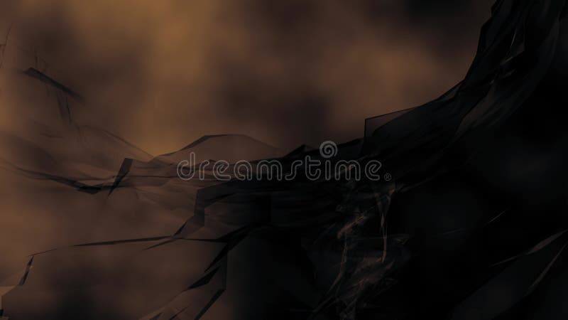 Opaque Landscape Effect Float in Dark Stormy Sky Stock Video - Video of ...