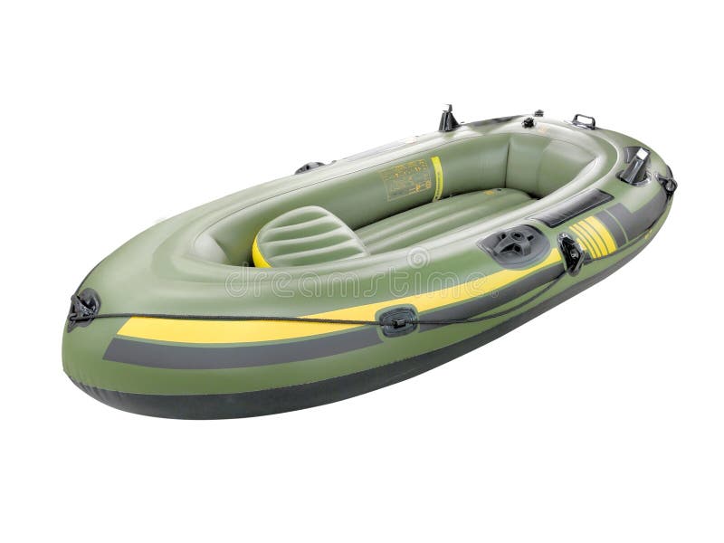 Opblaasbare boot stock foto. Image of opblaasbaar, extreem - 14347514