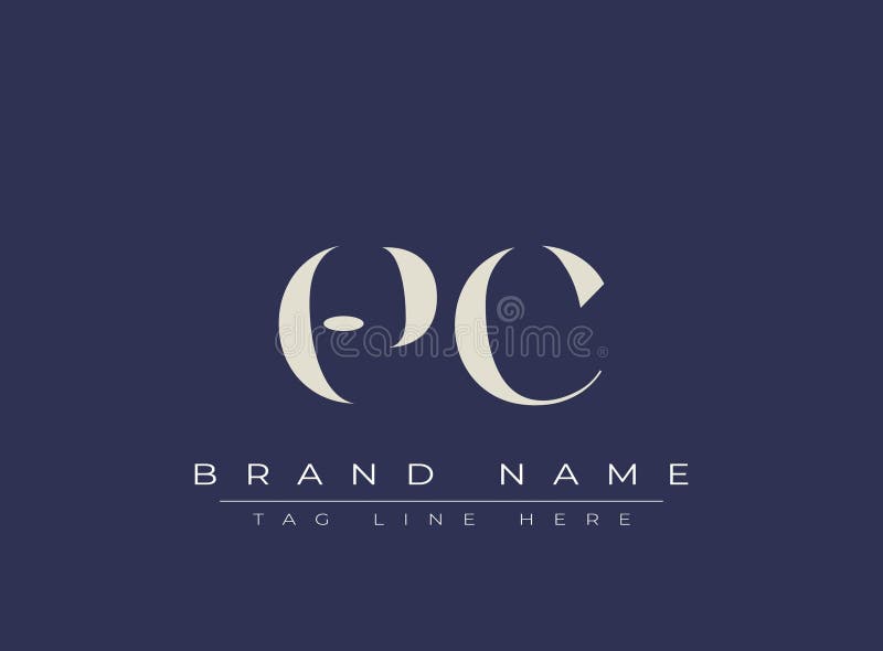 OPC Abstract Letter Logo Design Stock Vector - Illustration of concept ...