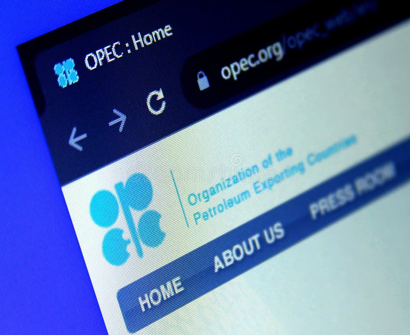 OPEC organization logo editorial stock photo. Image of opec - 299658153