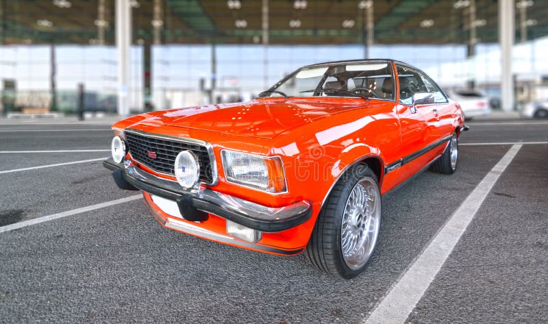 Opel Commodore a German Classic Car from the Seventies Editorial Image ...